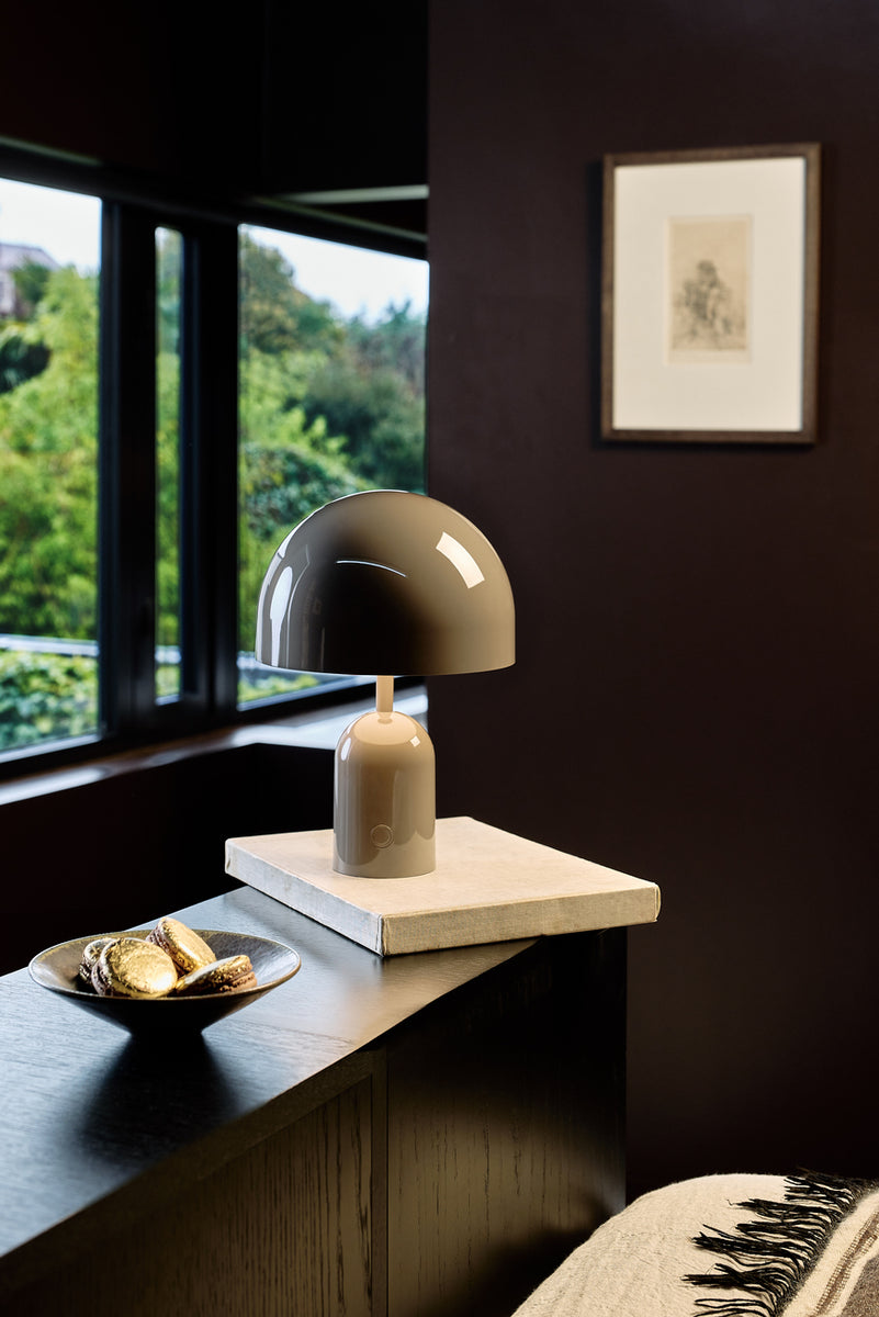 Tom Dixon Bell Portable LED Lamp Taupe – Macleay on Manning