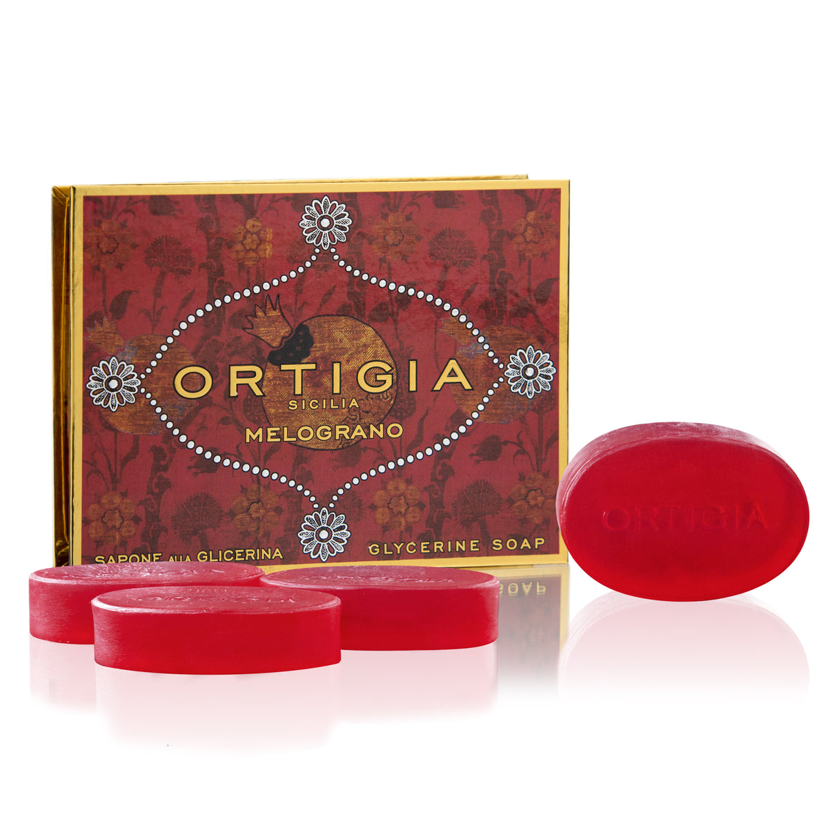 Ortigia - Melograno Soap Set of 4 – Macleay on Manning